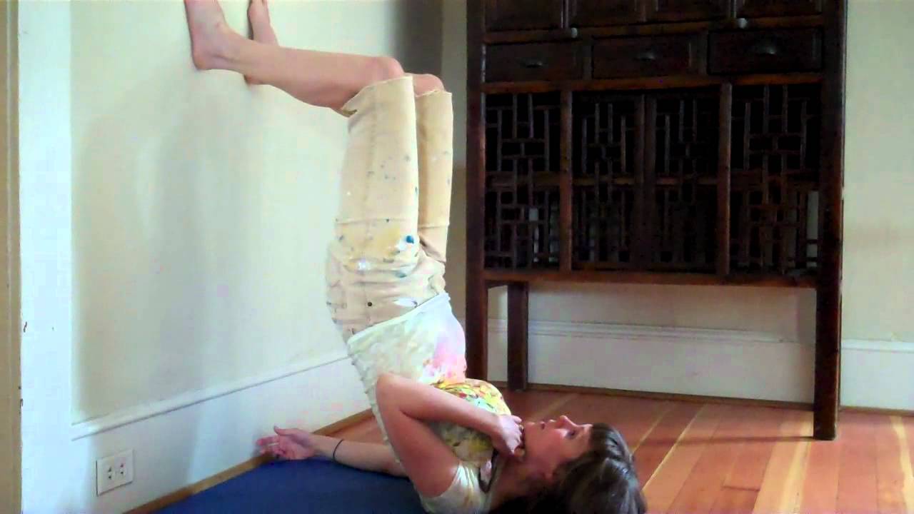 Shoulder stand tutorial - YouTube