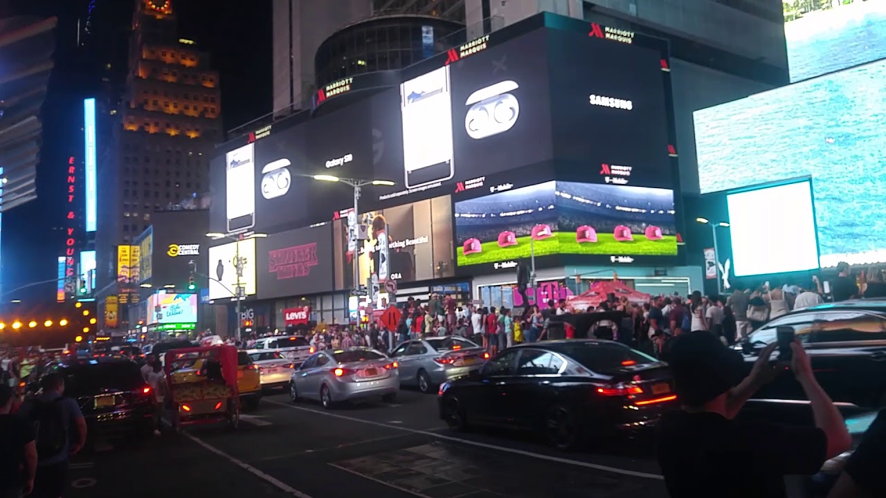 Times Square, New York. July 2019. - YouTube