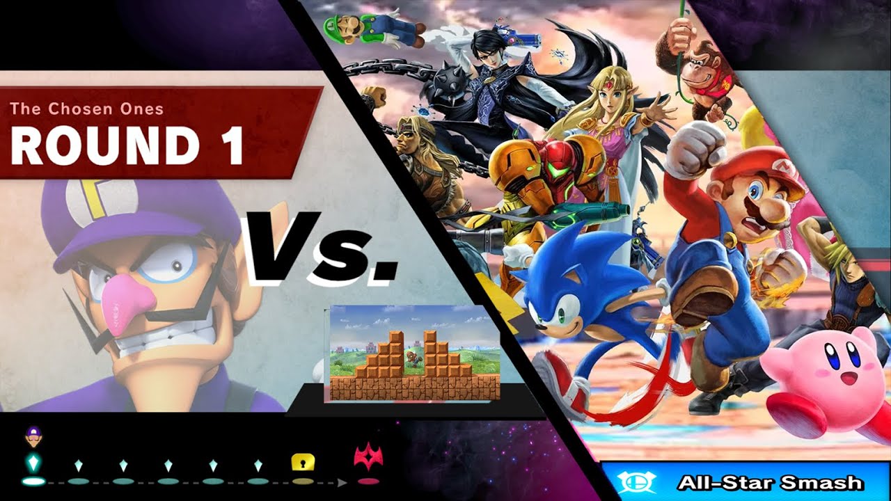 Waluigi vs SSBU All-Star Smash *Assist Trophy's Revenge* Quickie [CRASH ...