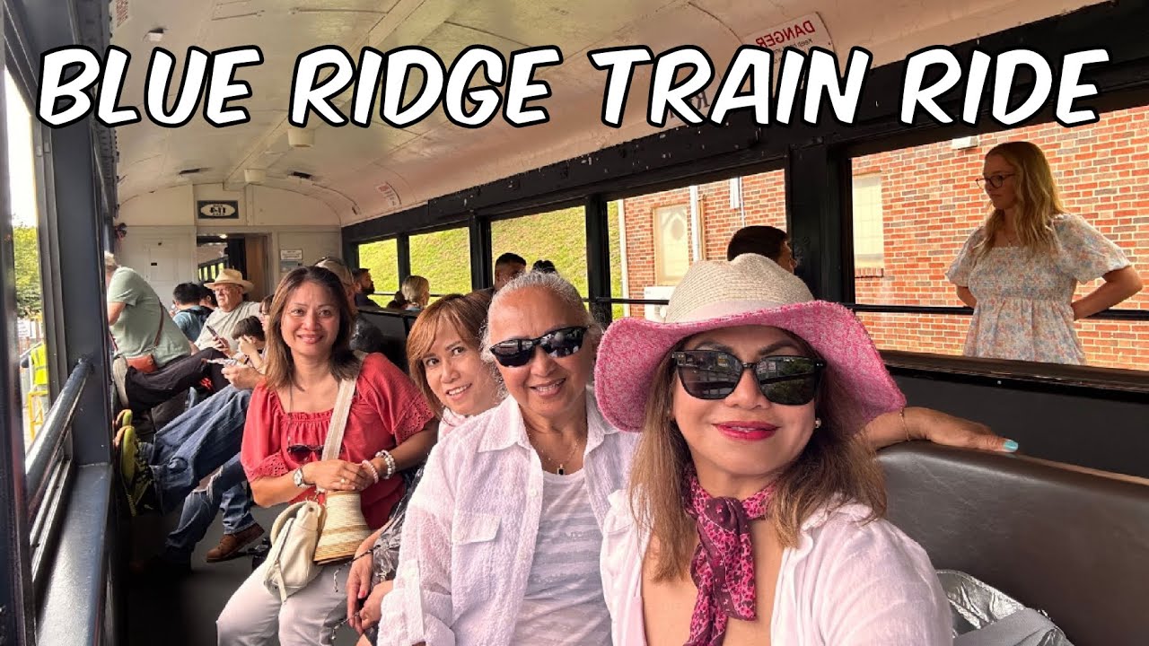 Blue Ridge Scenic Train Ride! - YouTube