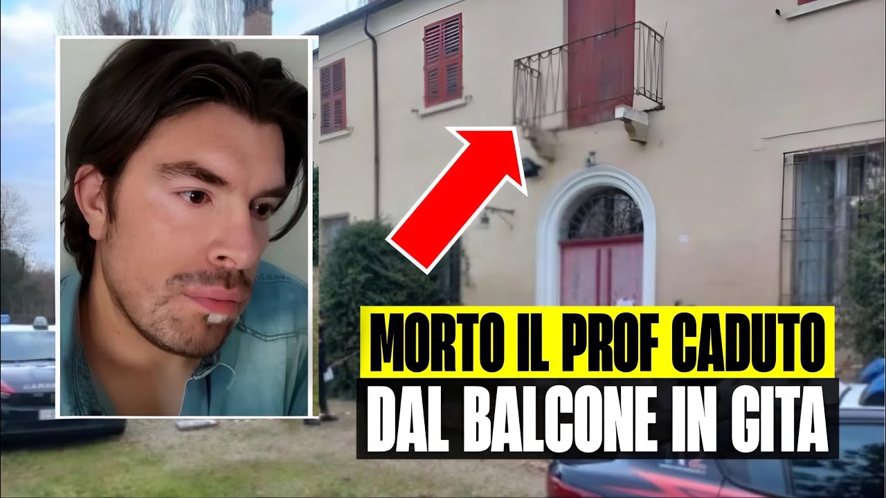 ULTIM’ORA MORTO IL PROF CADUTO DAL BALCONE DURANTE LA GITA: AVEVA 43 ...