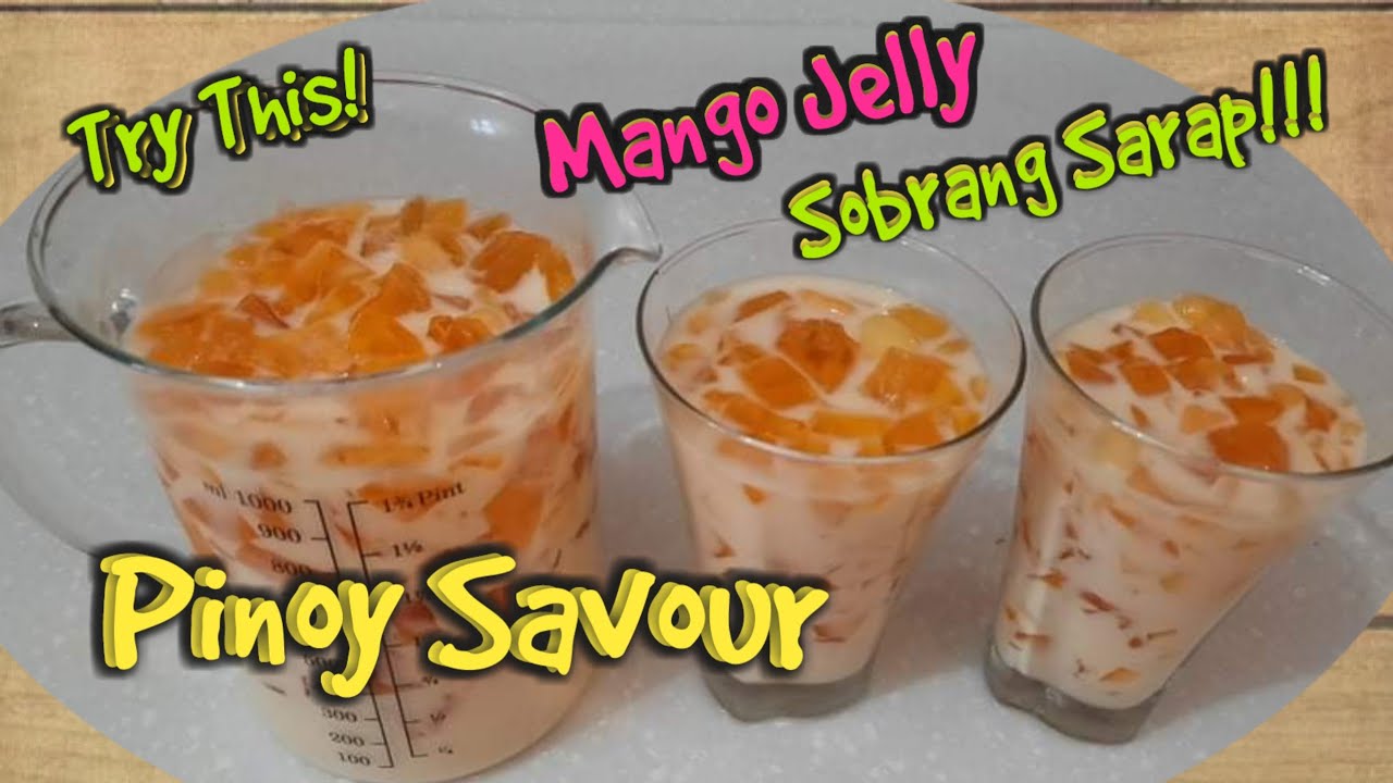 Mango Jelly Drink | Mango Jelly Delight | How to Make Mango Jelly - YouTube
