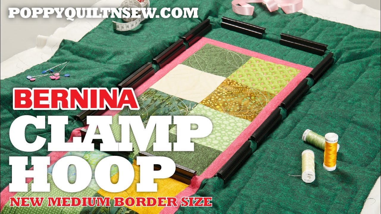 Bernina Clamp Embroidery Hoop vs. the rest...who's the BEST? - YouTube