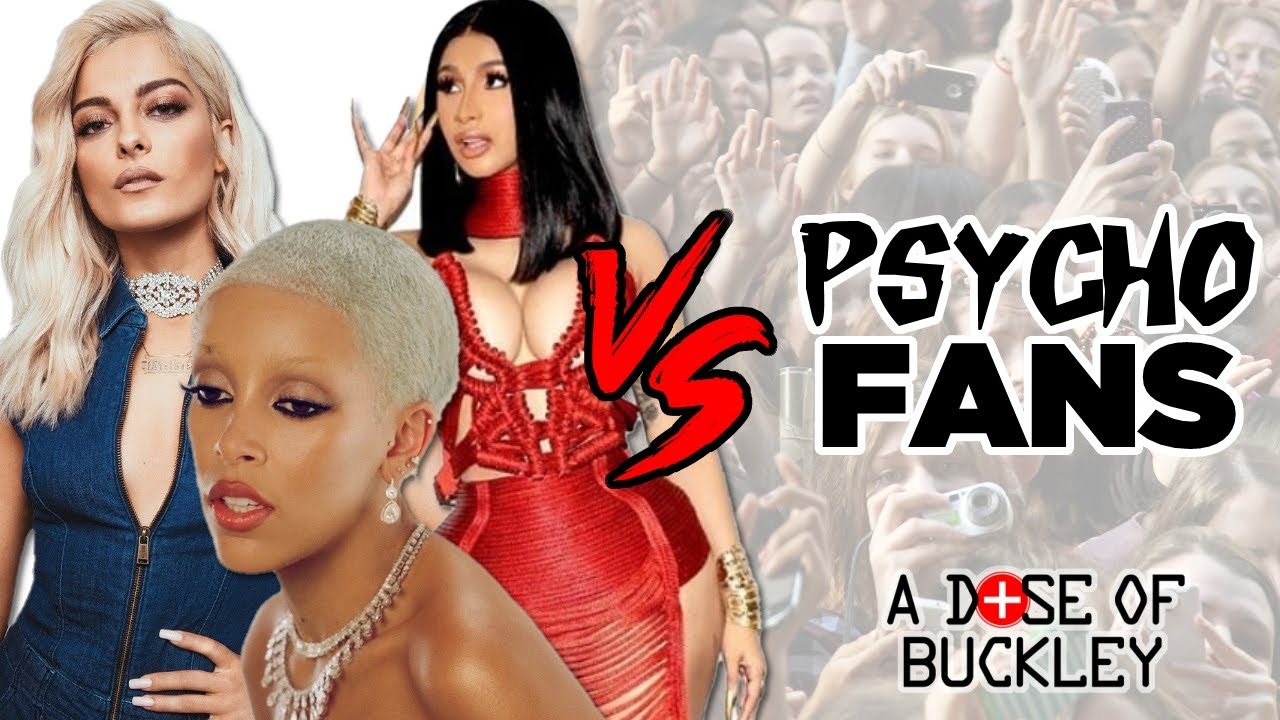 Psycho Fans vs Celebs (Doja Cat, Cardi B & more!) - A Dose of Buckley - YouTube