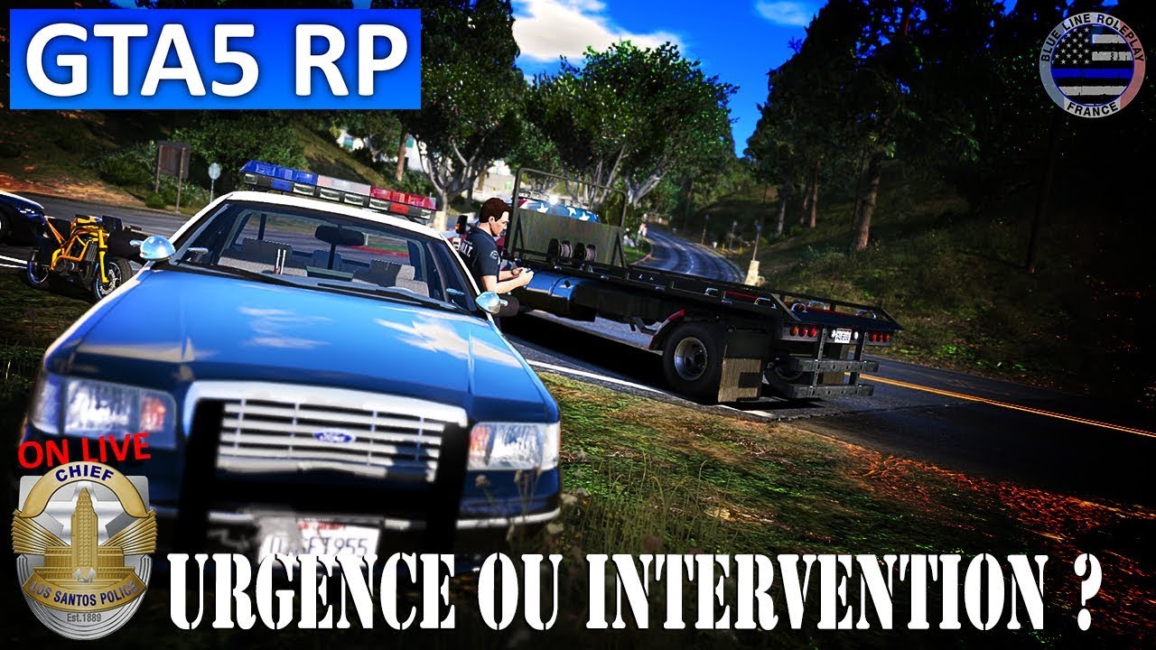 Urgence ou Intervention ? | GTA RP | Blue Line RP 64 slots - YouTube