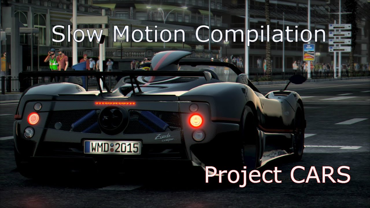 Project CARS Slow Motion Compilation (Drifts and Crashes) - YouTube