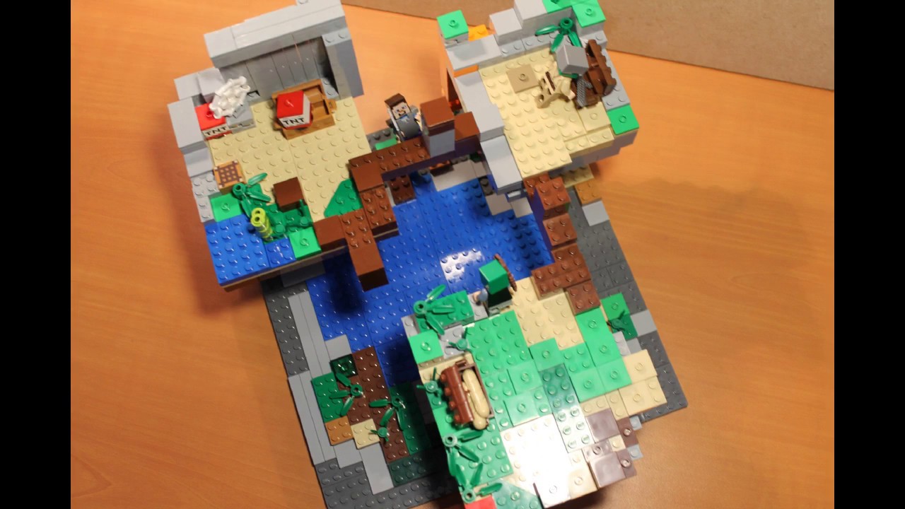Lego moc Minecraft Skywars - YouTube