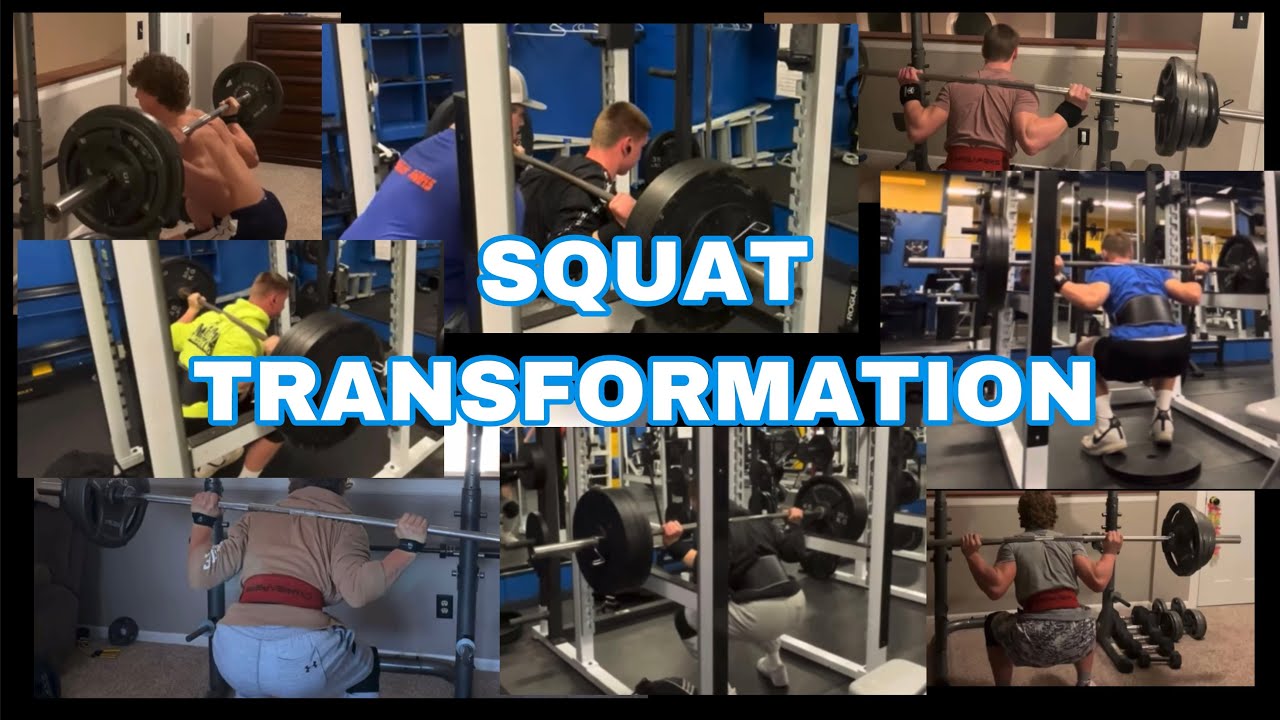 1 Year - Squat Transformation - YouTube