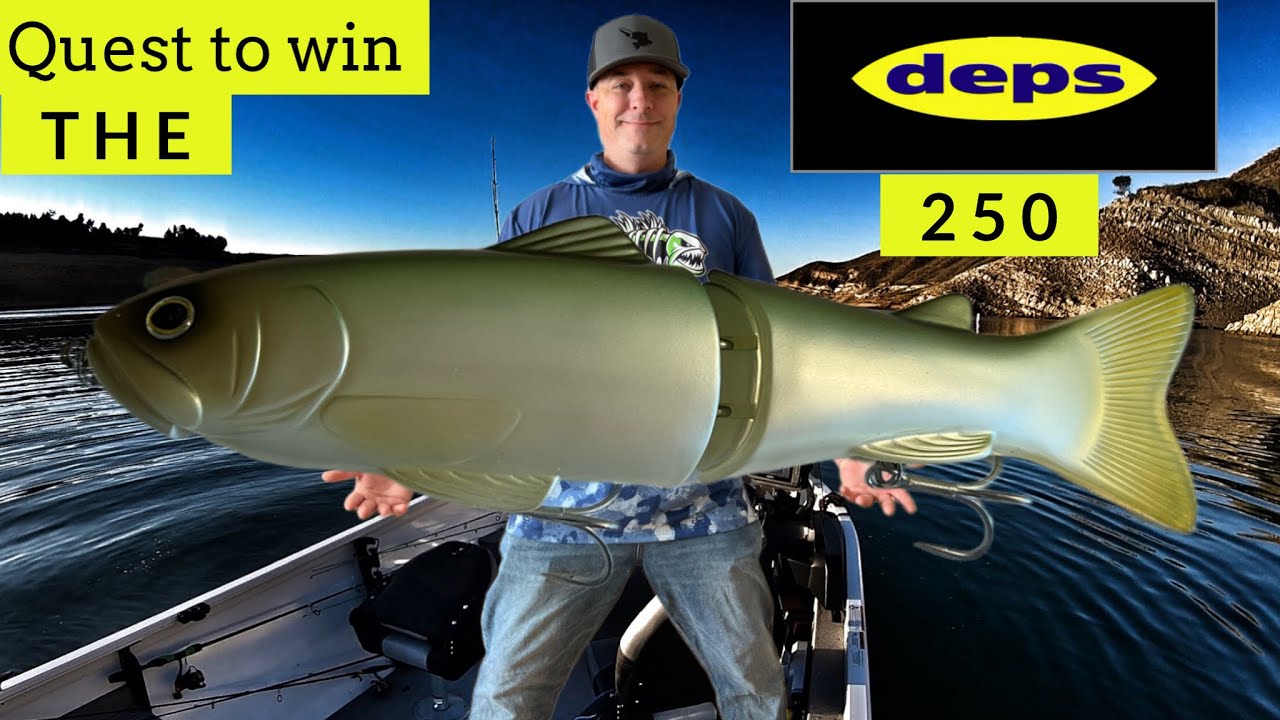 The Quest to Win a Deps 250 Swimbait! - YouTube