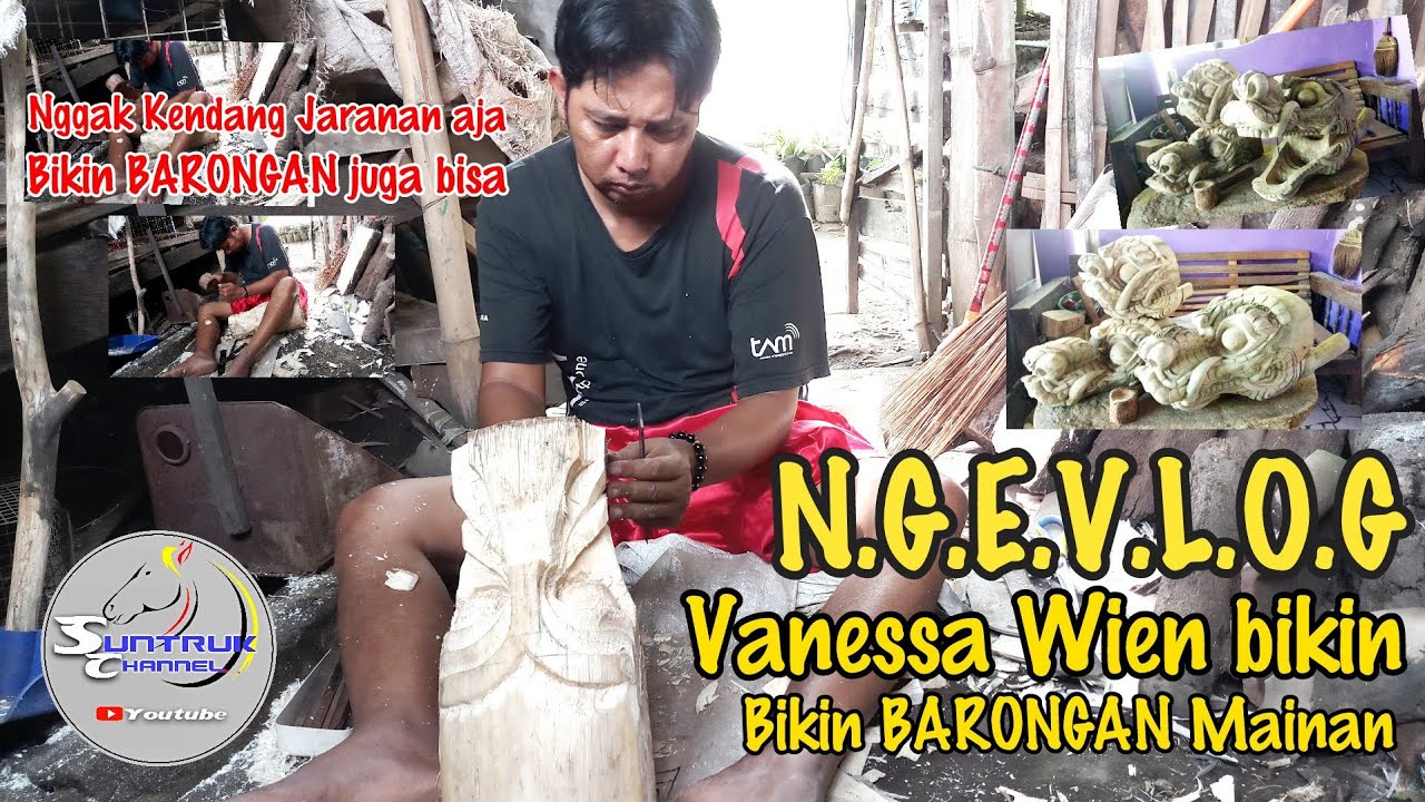 VLOG VANESSA WIEN BIKIN / NATAH BARONGAN MAINAN - SIMAK VIDEONYA - PART 1 - YouTube