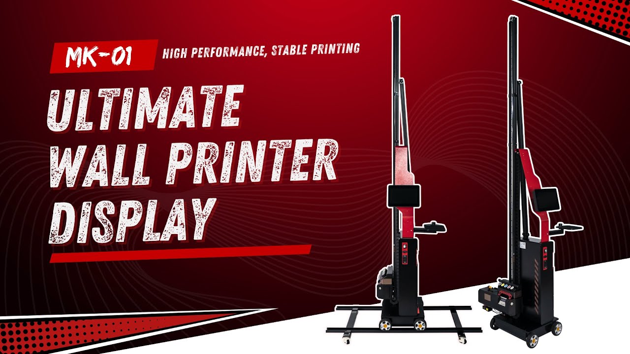 MK-01 Wall Printer: Industrial-Grade Precision for Unlimited Large ...