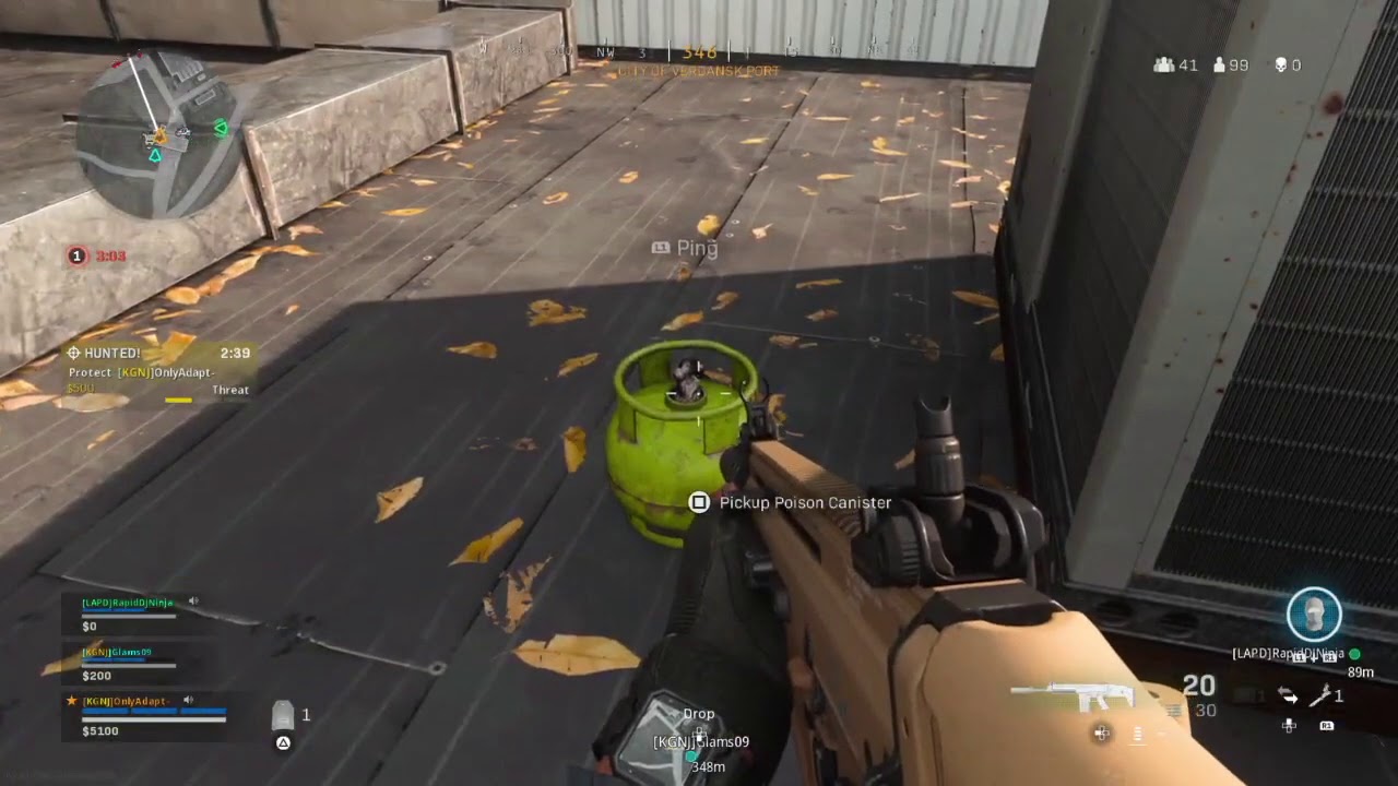 Call Of Duty Warzone Poison Gas Canister Find Youtube