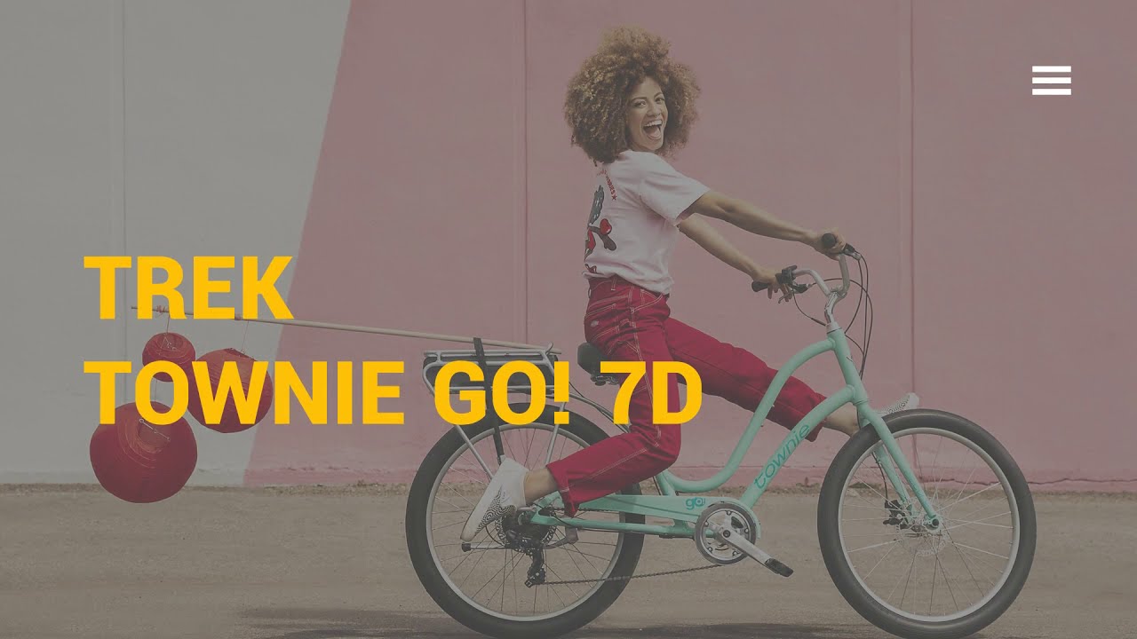 Trek Townie Go! 7D Step-Thru 2021 - SOOO CUTE!!!: bike review - YouTube