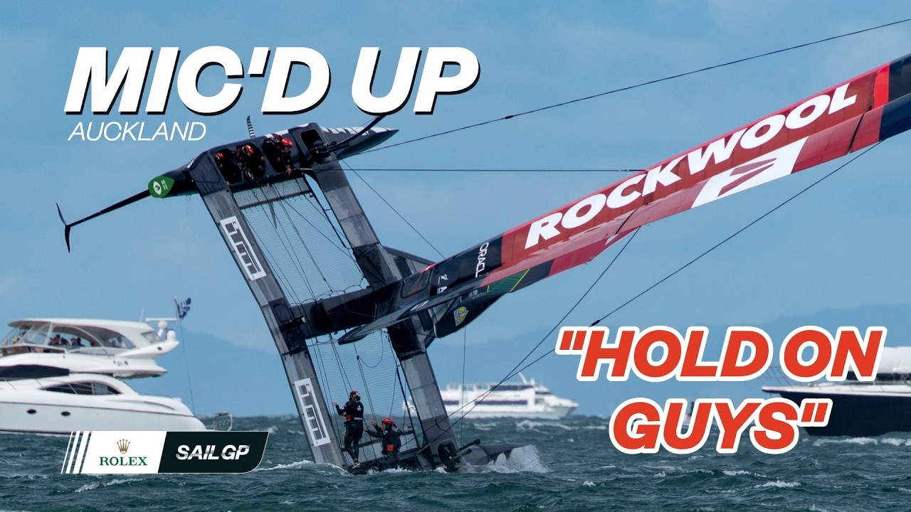 The Best Mic'd Up Moments from SailGP in Auckland 🇳🇿 - YouTube