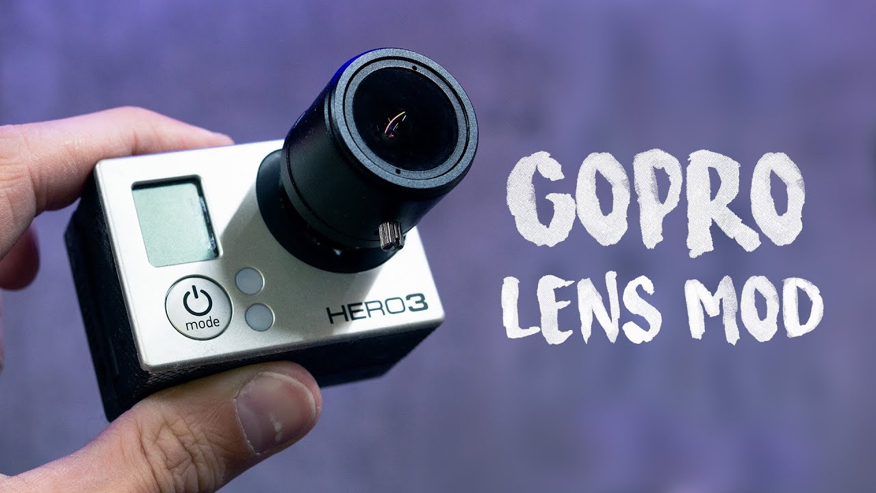 I modded my GoPro with a zoom lens - YouTube