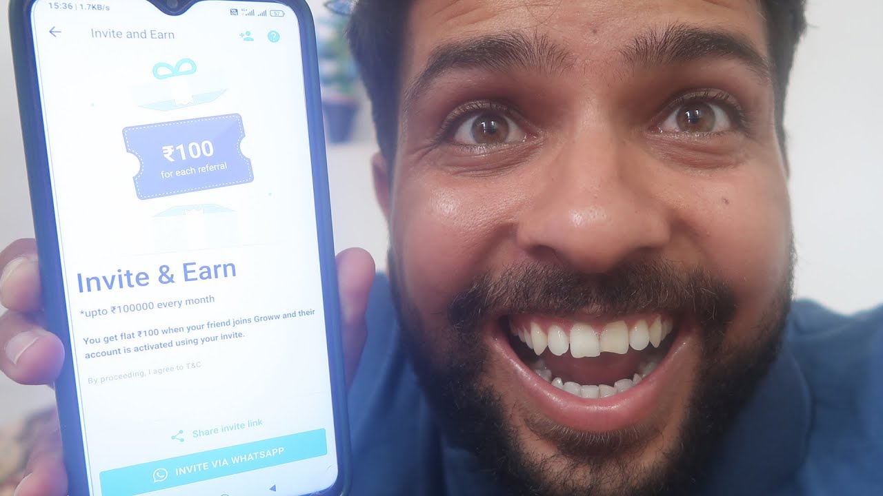 groww app referral code link - YouTube