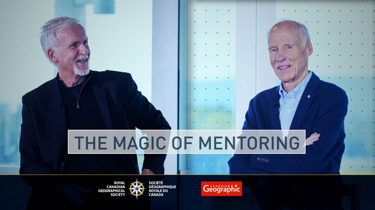 James Cameron and Joe MacInnis: The Magic of Mentoring - YouTube