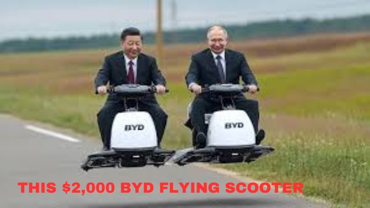This $2,000 BYD Flying Scooter Will CHANGE The Transportation Industry ...