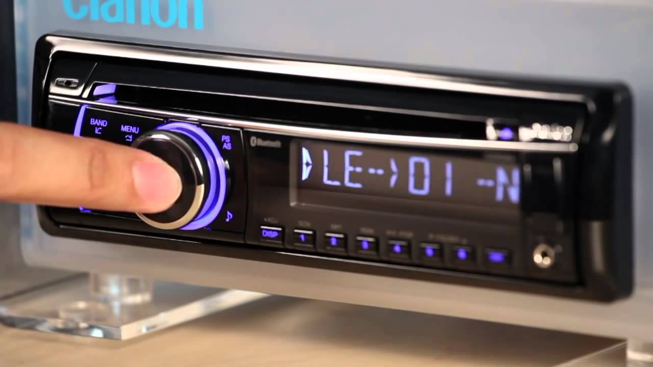 Tua lại đĩa CD Clarion CZ302 - YouTube