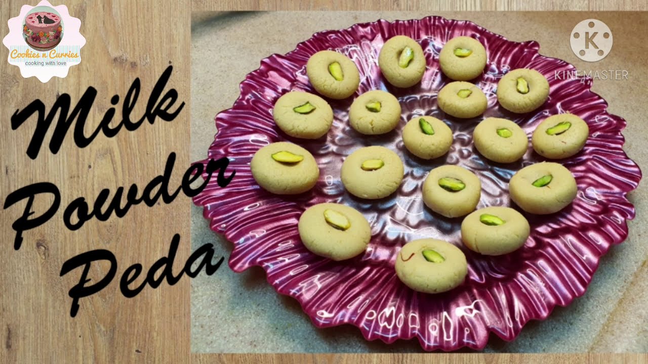 Milk Powder Peda | Cookies n Curries - YouTube
