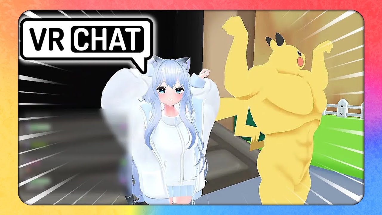 근육질 포켓몬을 만나보자! Funny Pokemon 【 VRchat 】 - YouTube