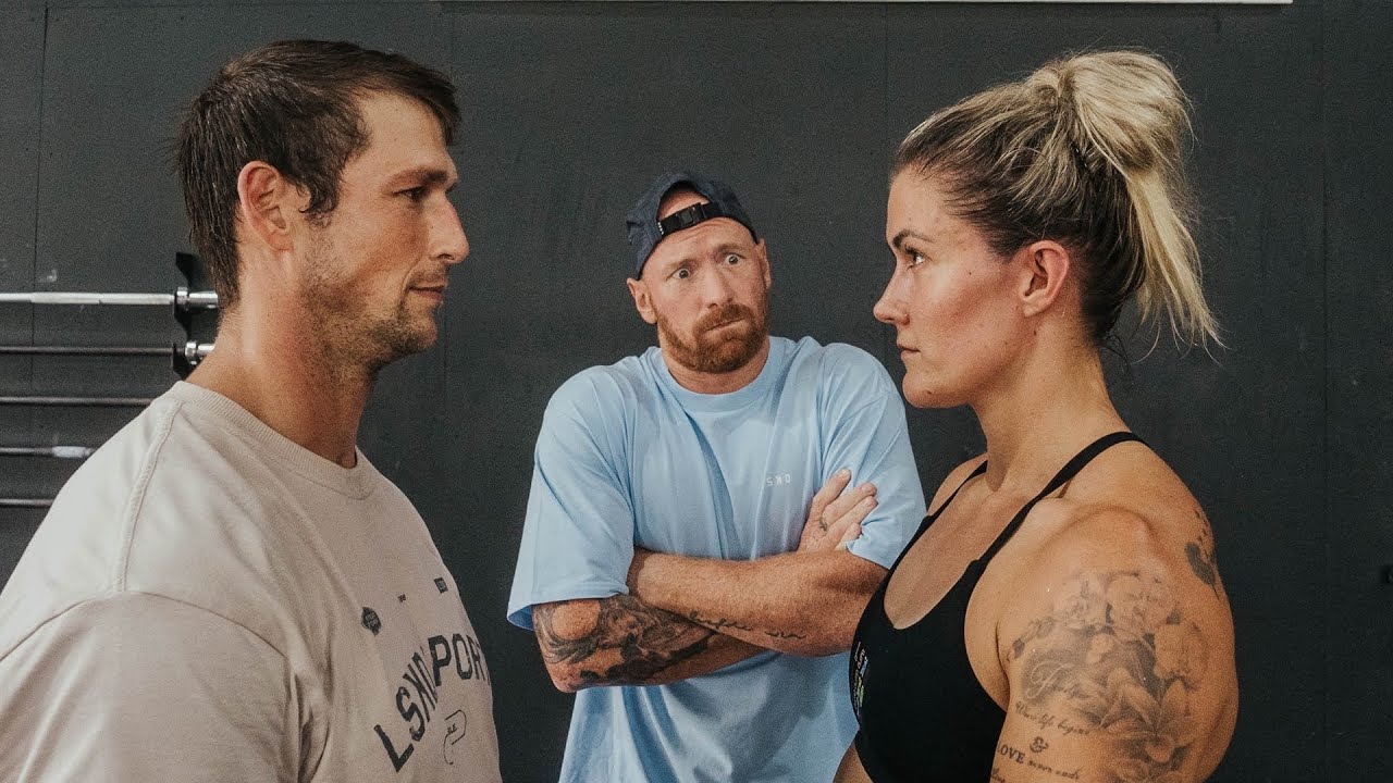 Katelin & Johann Van Zyl take on 23.2 - YouTube