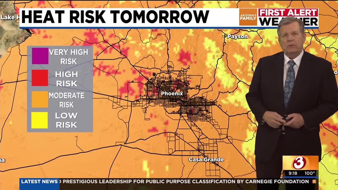 Hot Father's Day weekend ahead with temps above 110 for Phoenix area ...