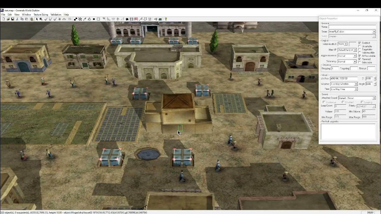Part 5 Command And Conquer Generals Zero Hour How To Make WorldBuilder Tutorial Map - YouTube