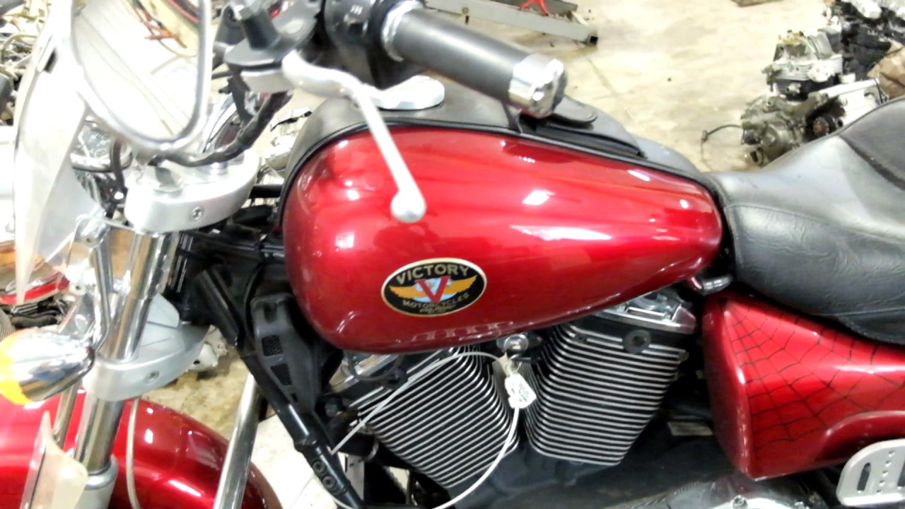 01 Polaris Victory V92C Deluxe used motorcycle pats for sale - YouTube