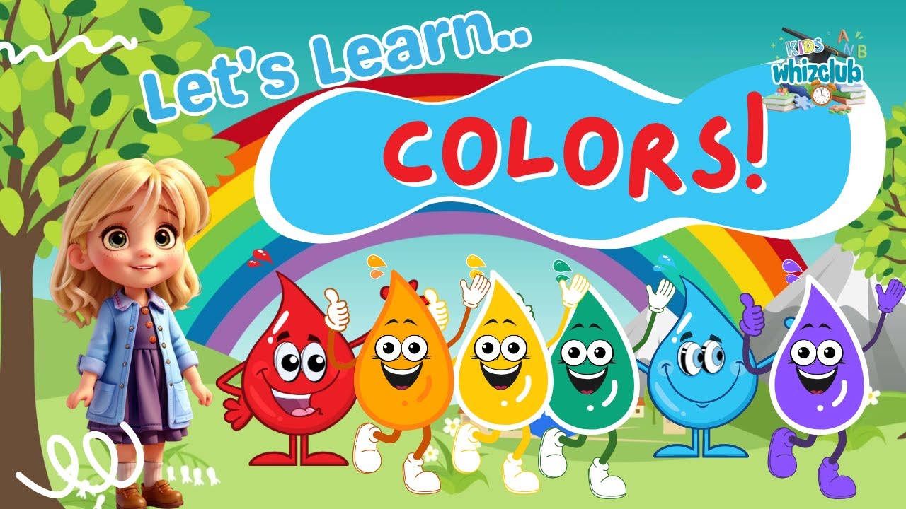 COLORS Galore:🌈 A Rainbow of Learning for Kids!" ️🍎 _ Fun and Engaging ...