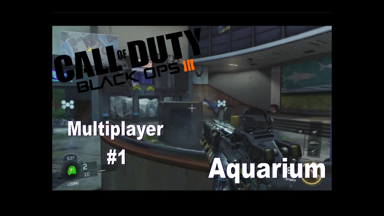 Call of Duty: BO3 (Multiplayer #1) - Aquarium - YouTube