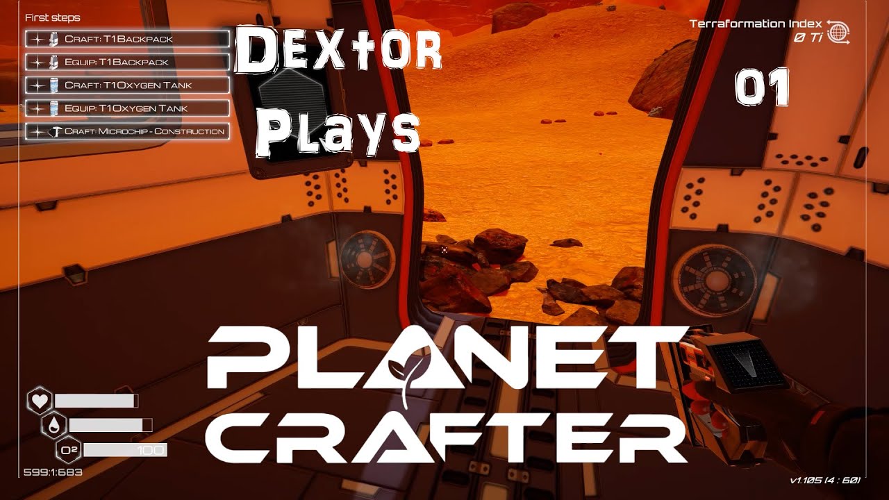 Planet Crafter 01 The Landing - YouTube