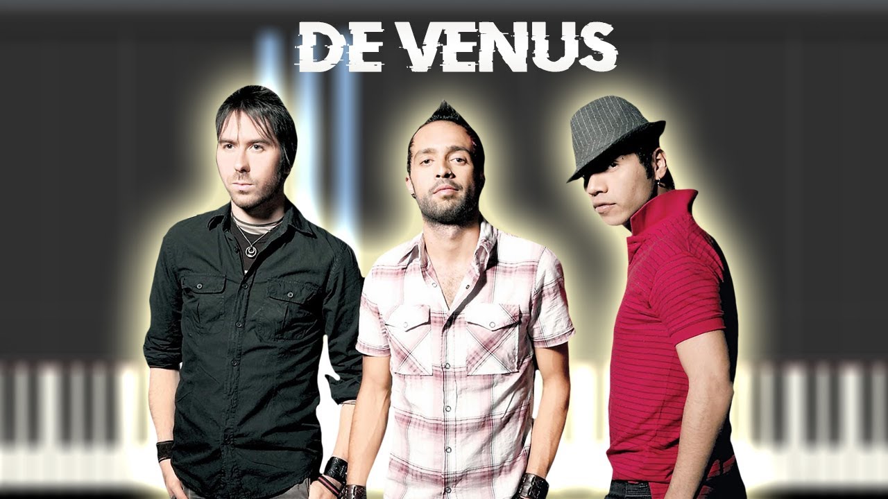 Camila - De Venus | Instrumental Piano Tutorial / Partitura / Karaoke ...