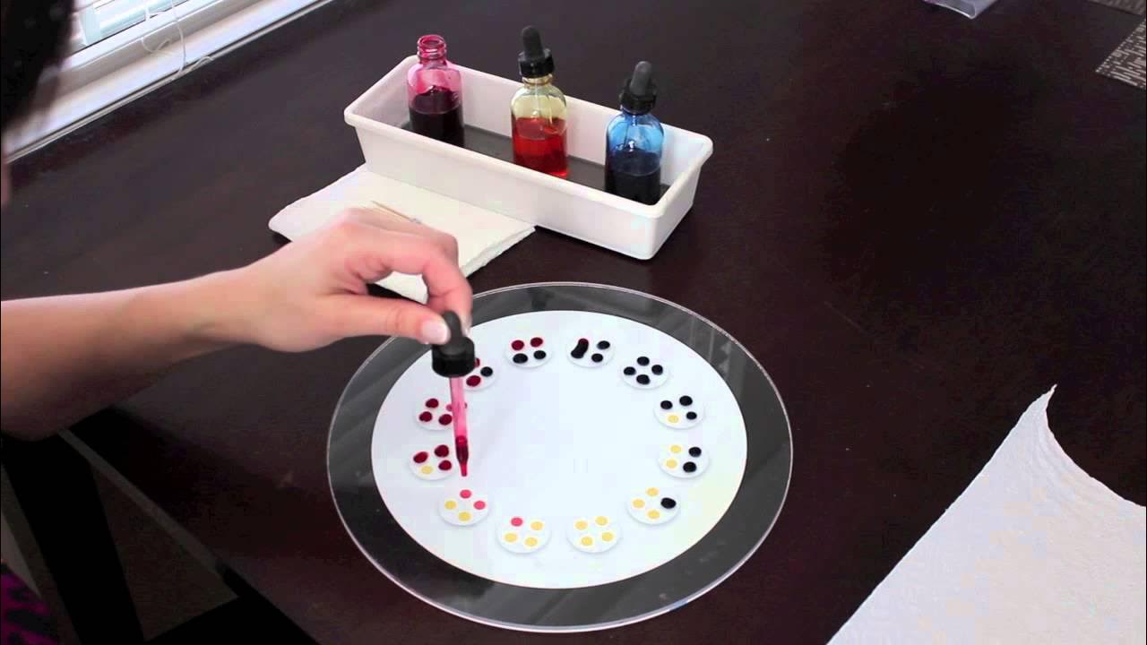 Montessori Color Mixing Wheel - YouTube