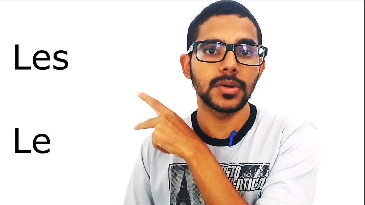 [ET] Pronúncia e uso de "les" e "le" (francês) - YouTube
