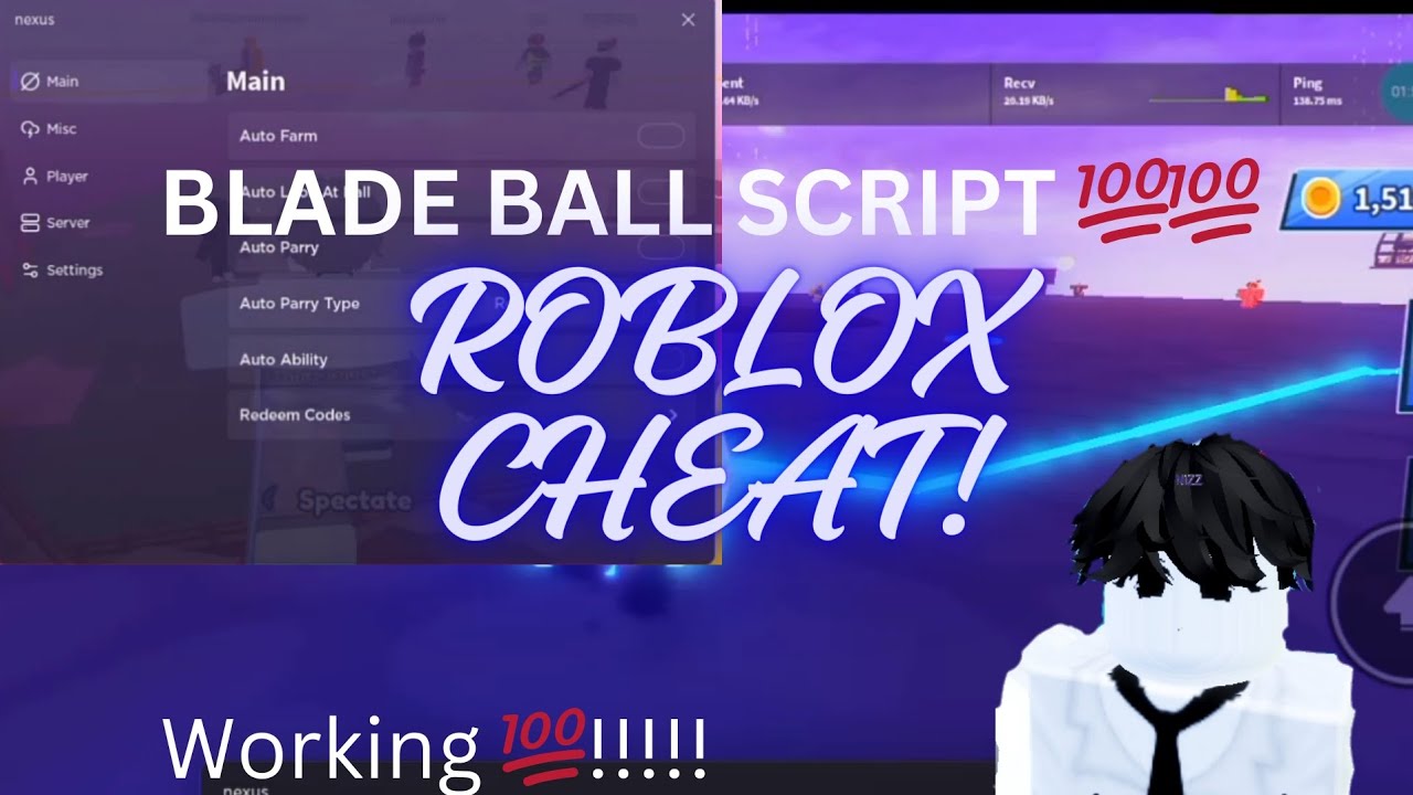 BLADE BALL SCRIPT OP🔥🔥💥💥 (ROBLOX) (WORKING SCRIPT) (NO BAN) (SAFETY TO ...
