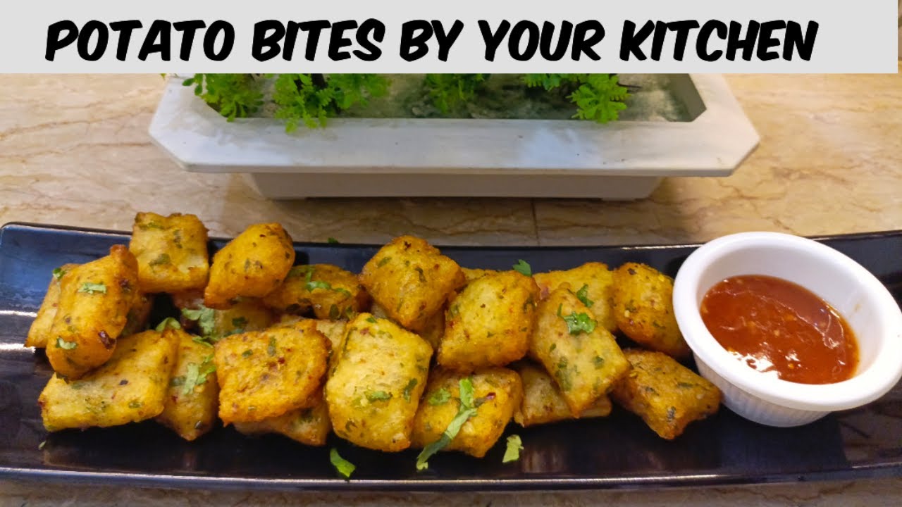 Quick and Easy Crispy Patato snacks | how to make Patato Bites by Your ...