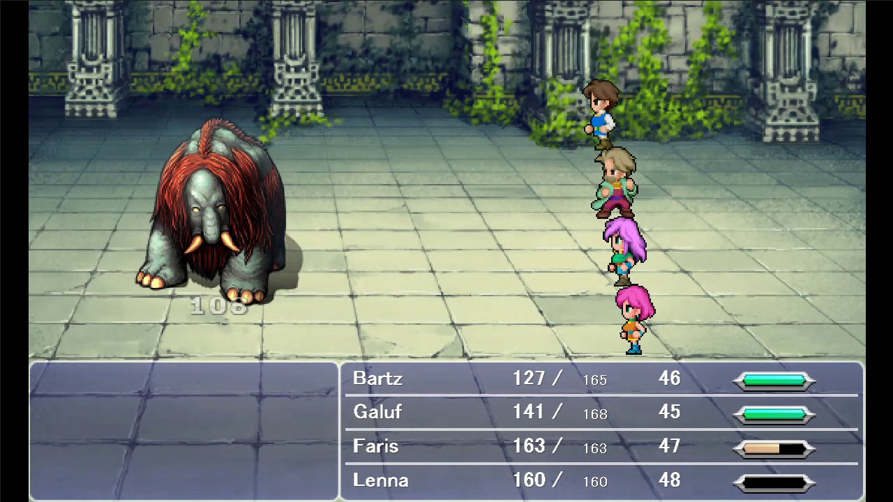 FF5 FJF Pure Chaos + Natural - Part 4 - Water Crystal - YouTube