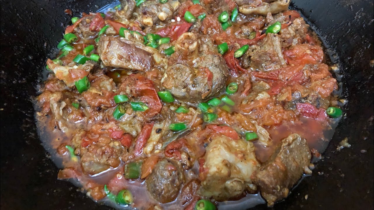 Eid special and unique style shinwari mutton karahi | very tasty 😋😋 ...