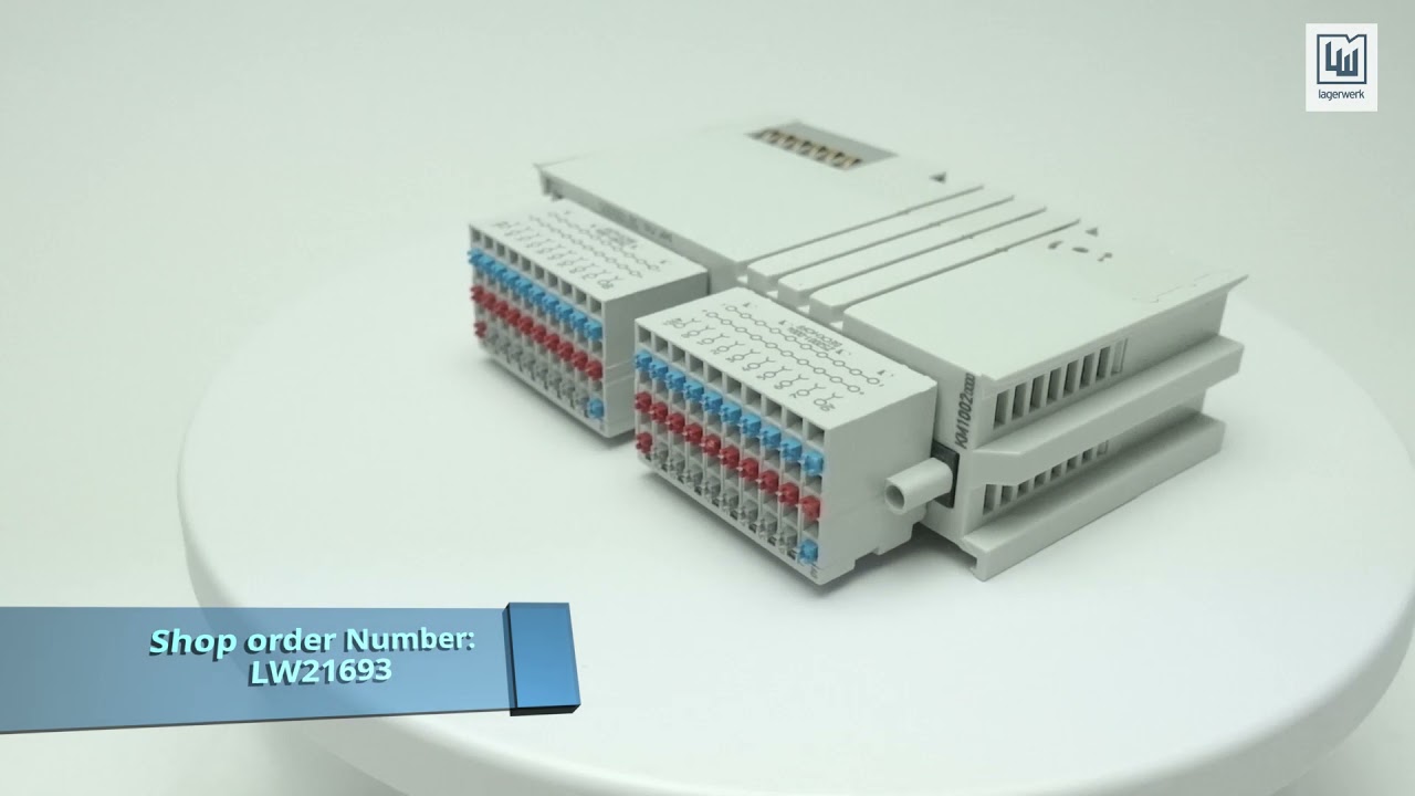 Beckhoff, KM1002, 16 Channel Digital Input Terminal - LW21693 - YouTube