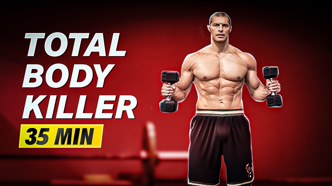 35 Min Killer Full Body Workout Routine // Build Muscles and Strength ...
