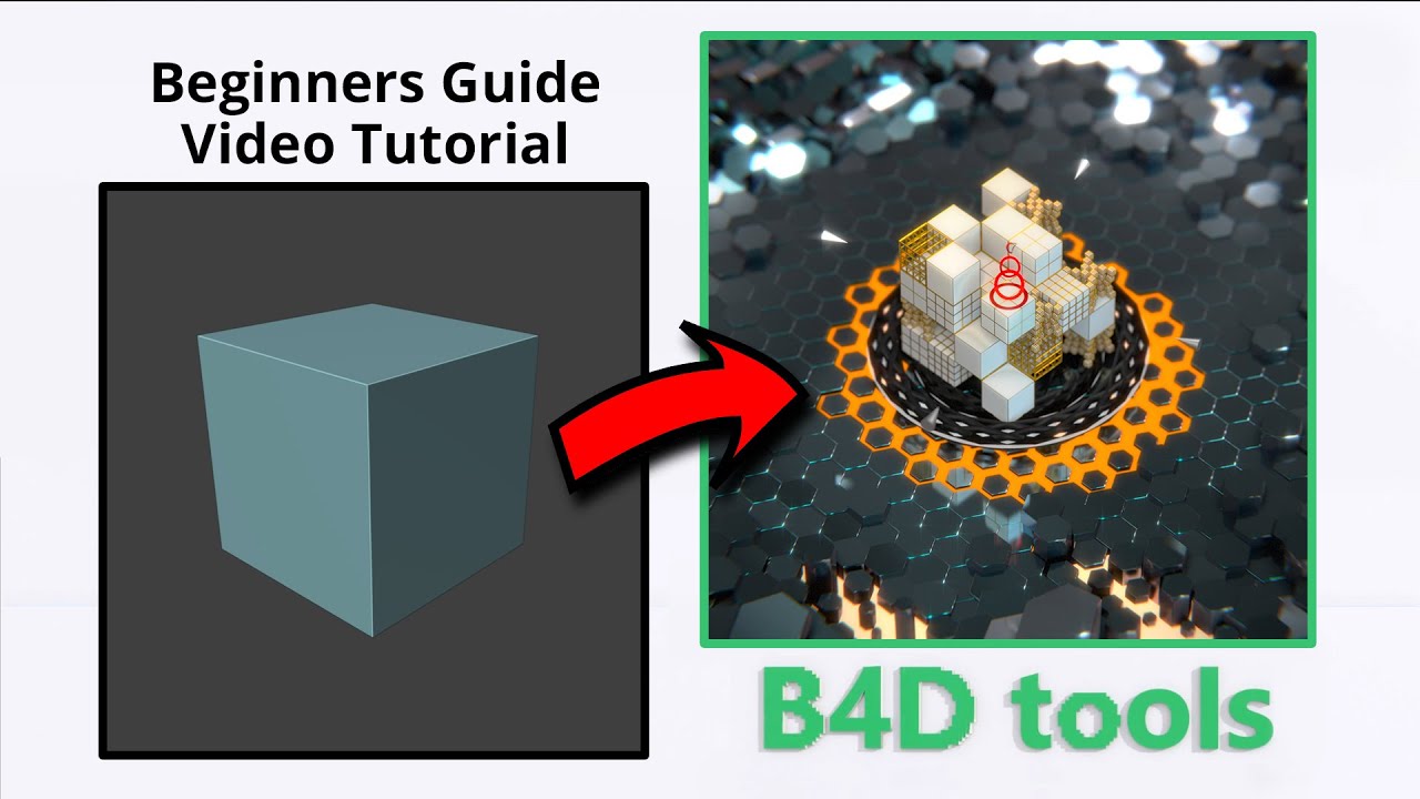 B4D Tools - Beginners Guide Tutorial - Blender Geometry Nodes - YouTube