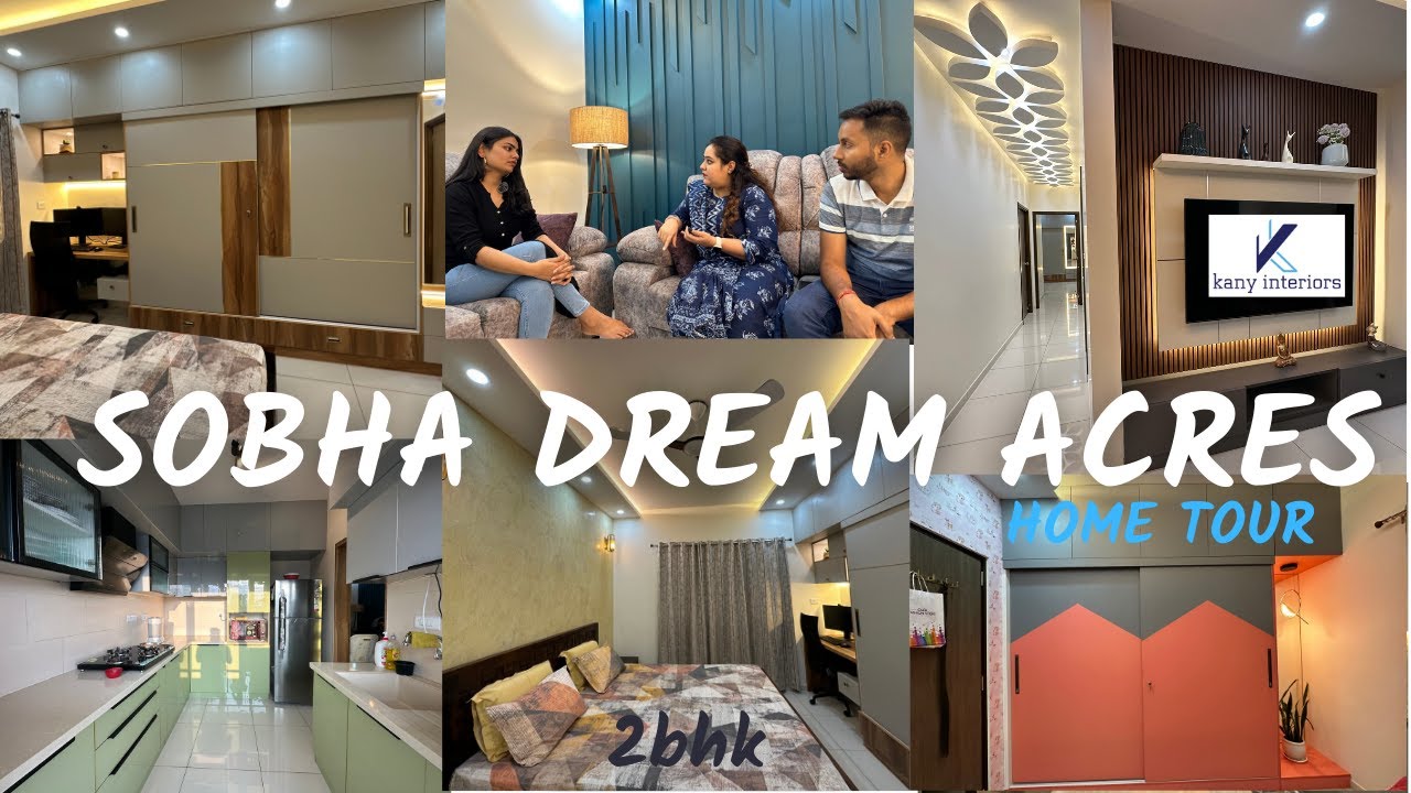 Sobha Dream Acres | 2BHK Interiors | Home Tour | Sobha dream acres best ...