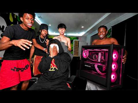 Rakai Gives Wardrobe A $10,000 Streaming PC 🔥!
