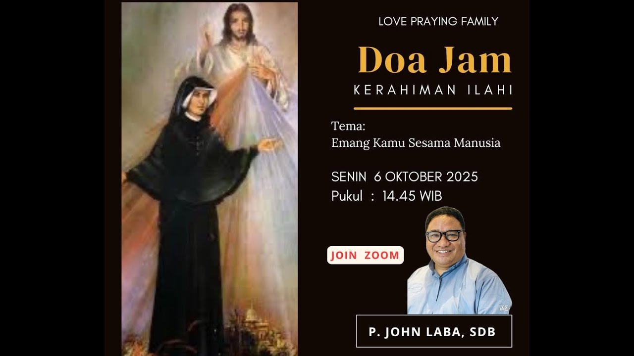 RENUNGAN JAM KERAHIMAN "EMANG KAMU SESAMA MANUSIA" OLEH P. JOHN LABA ...