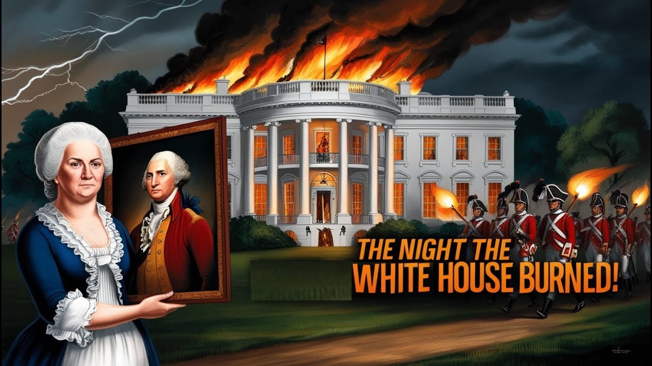 The Night the White House Burned | A Tale of Resilience and History # ...