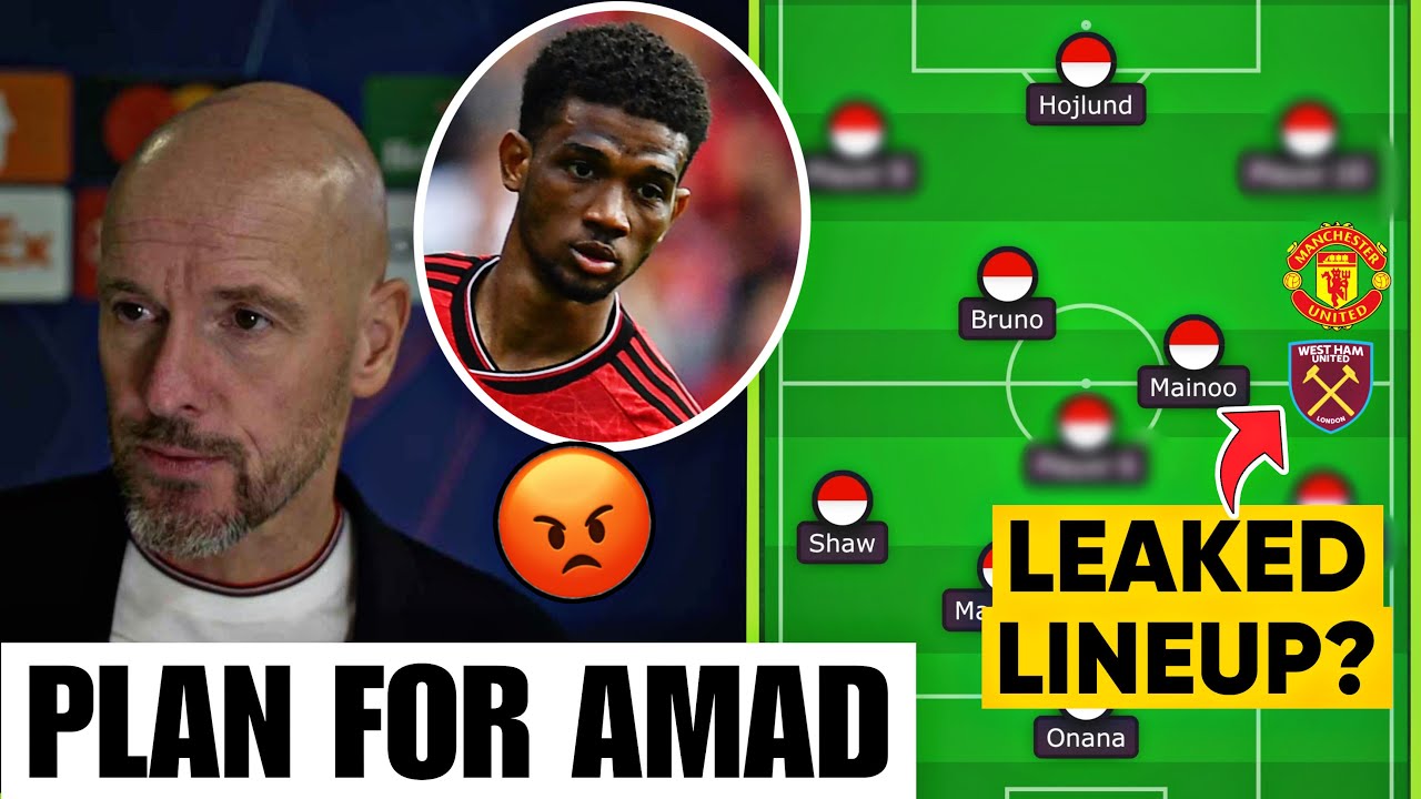 The Reason Amad Is Not Playing? Shock Bruno Bid? & Man Utd Starting ...