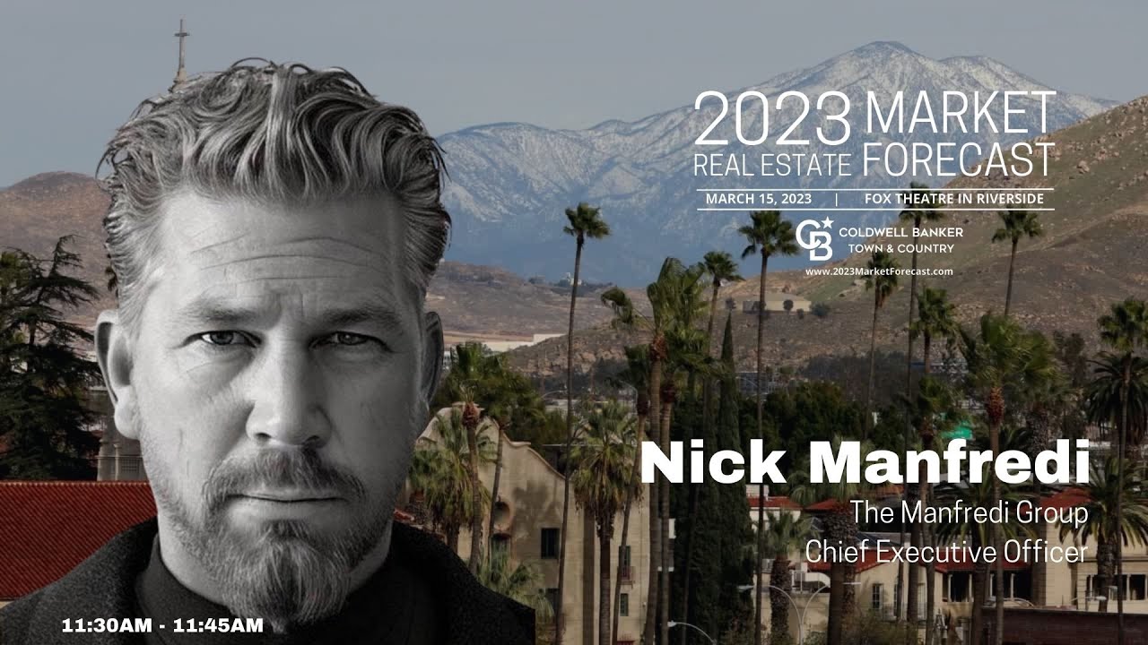 Nick Manfredi Presents at The 2023 Real Estate Market Forecast - YouTube