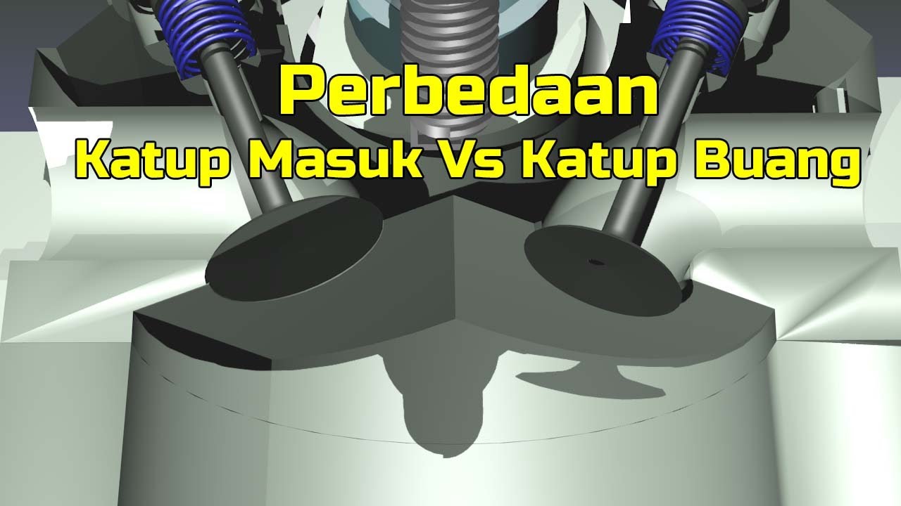 Inilah Kenapa Katup Masuk Lebih Besar Dari Katup Buang - YouTube