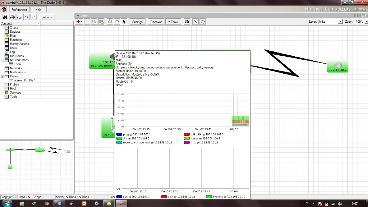 Monitoring The Dude - YouTube